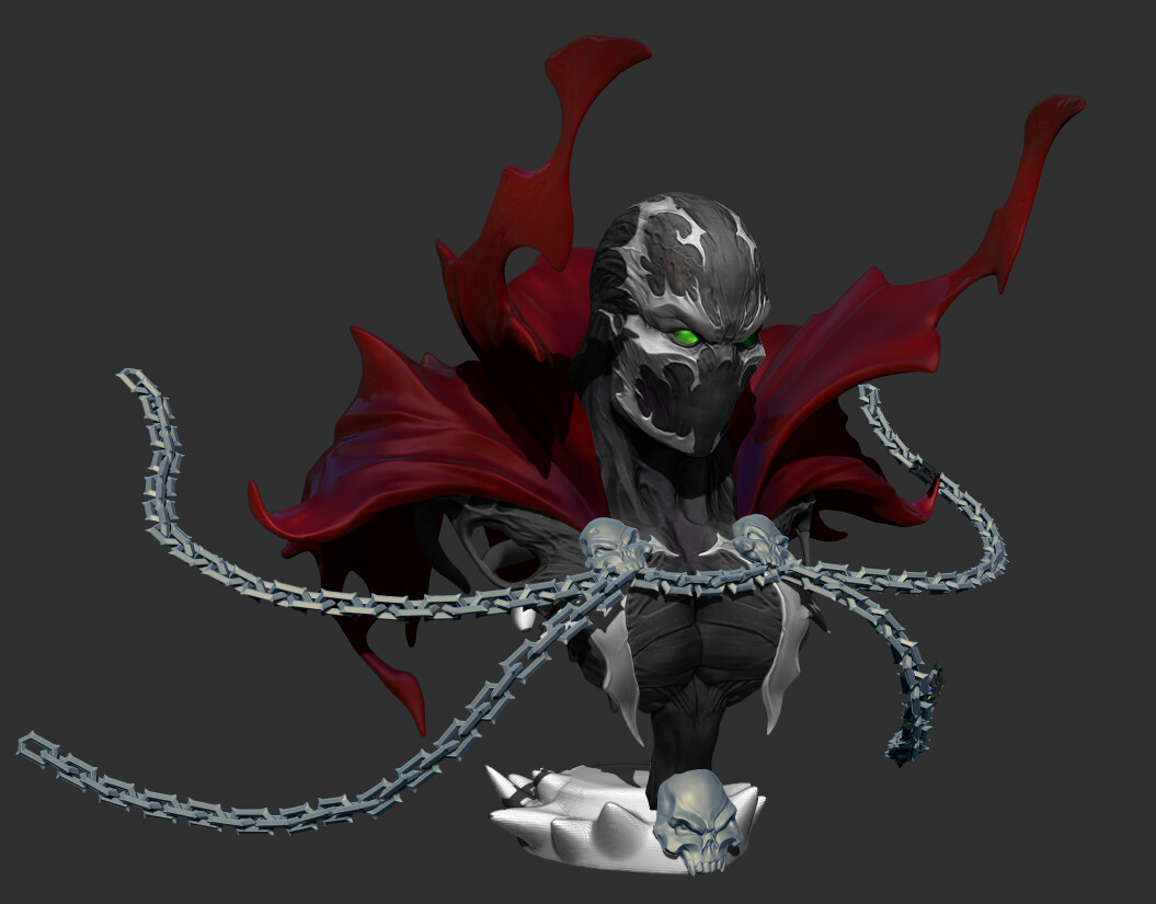 ArtStation - Spawn bust