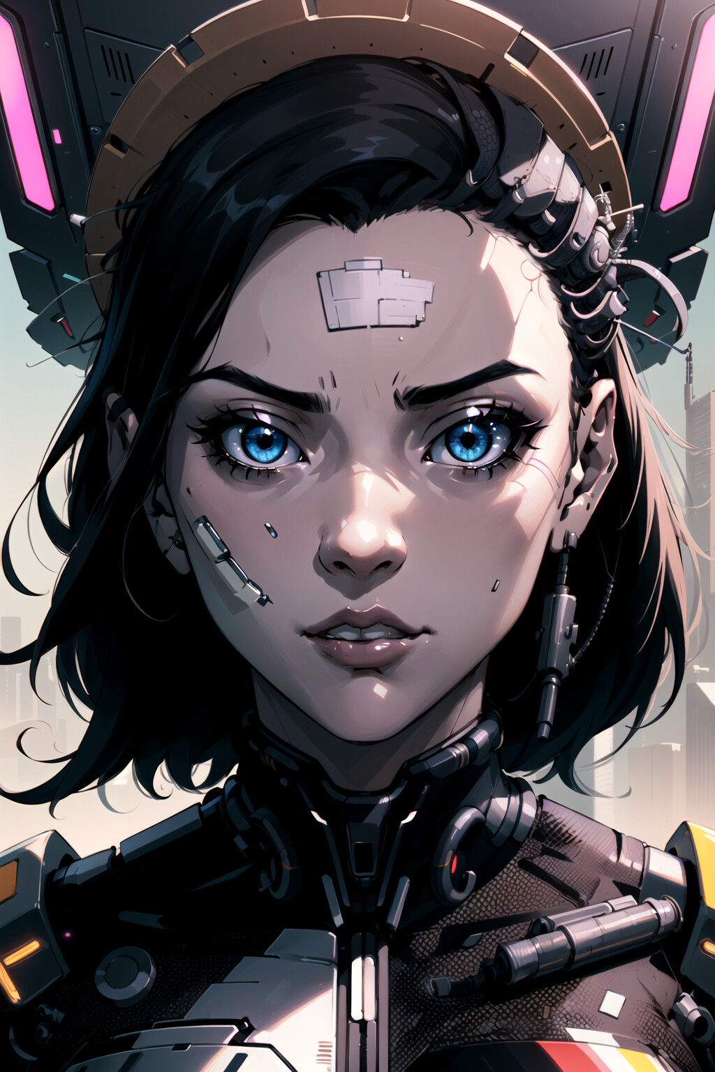 ArtStation - Robot Girls Comic Style