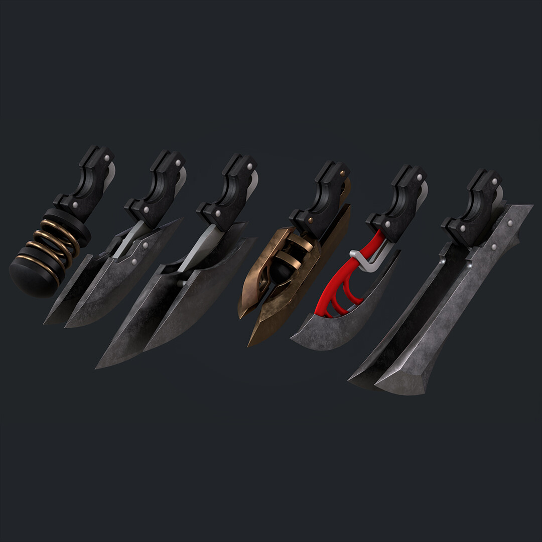 ArtStation - Gladiator blades