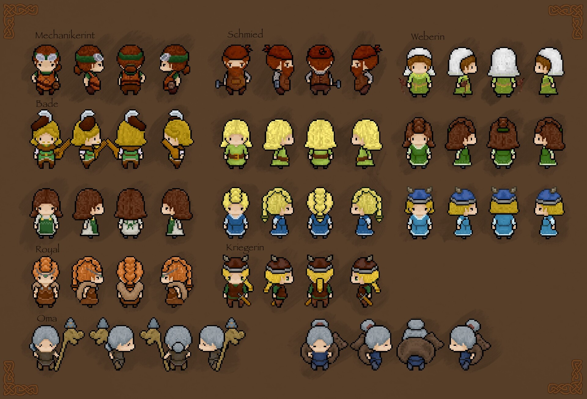 ArtStation - NPC Character Designs and Portraits