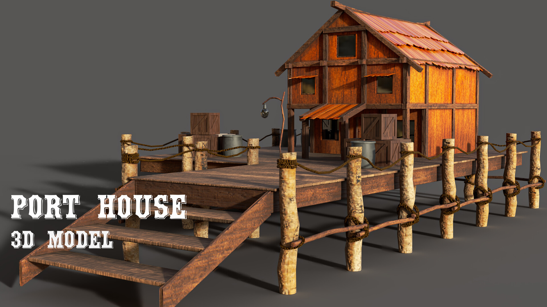 ArtStation - PORT HOUSE