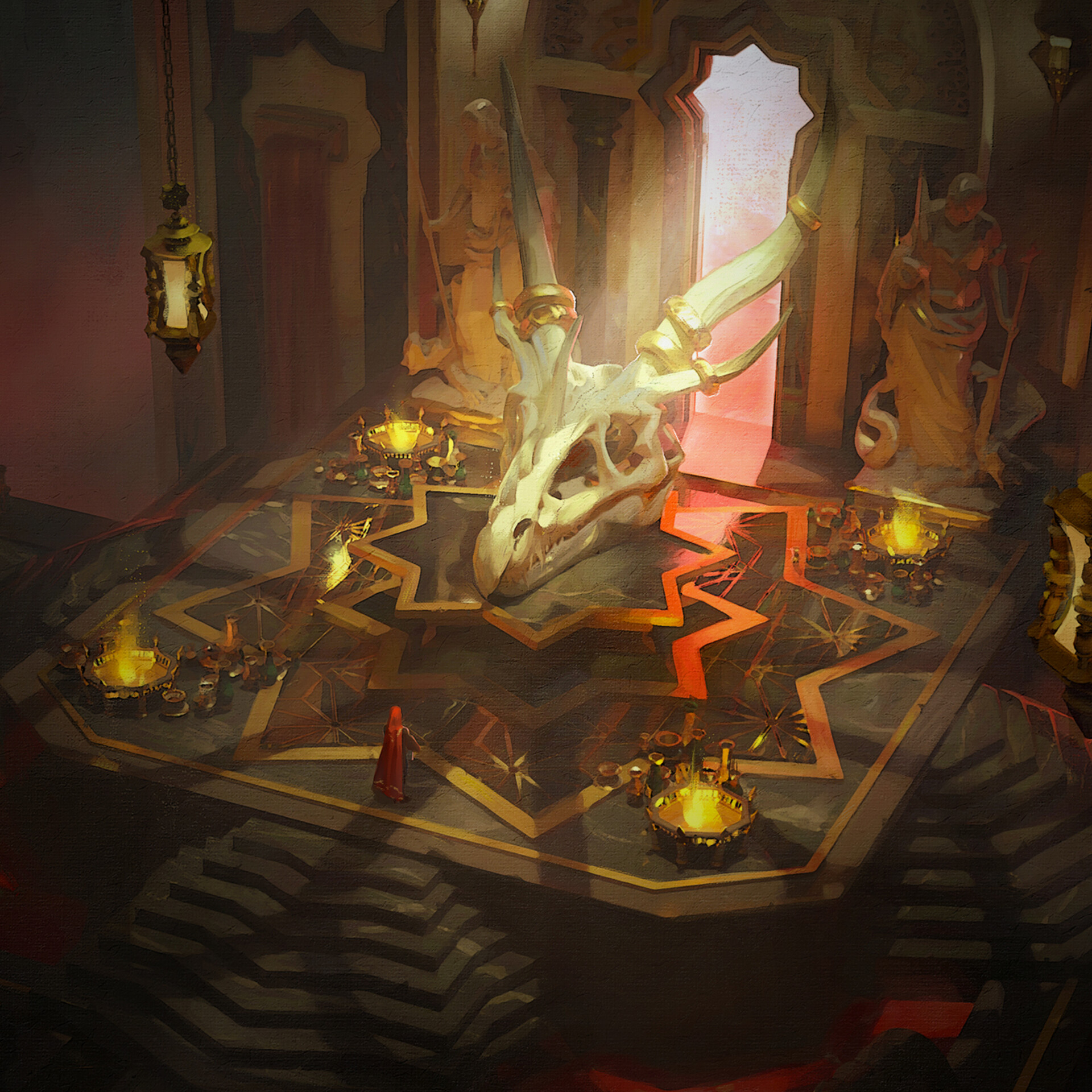 ArtStation - Dragon Shrine