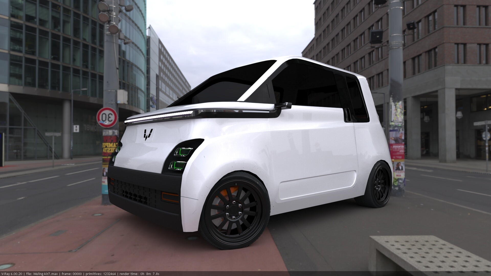 ArtStation - Wuling Air EV