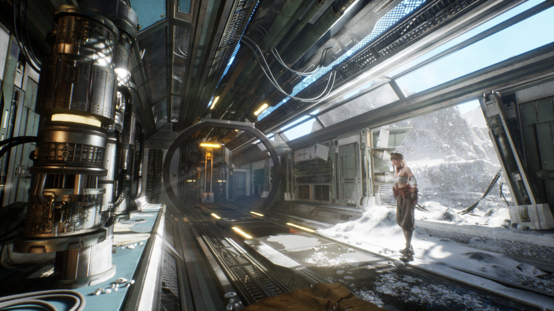 ArtStation - Polar Sci-Fi Facility练习