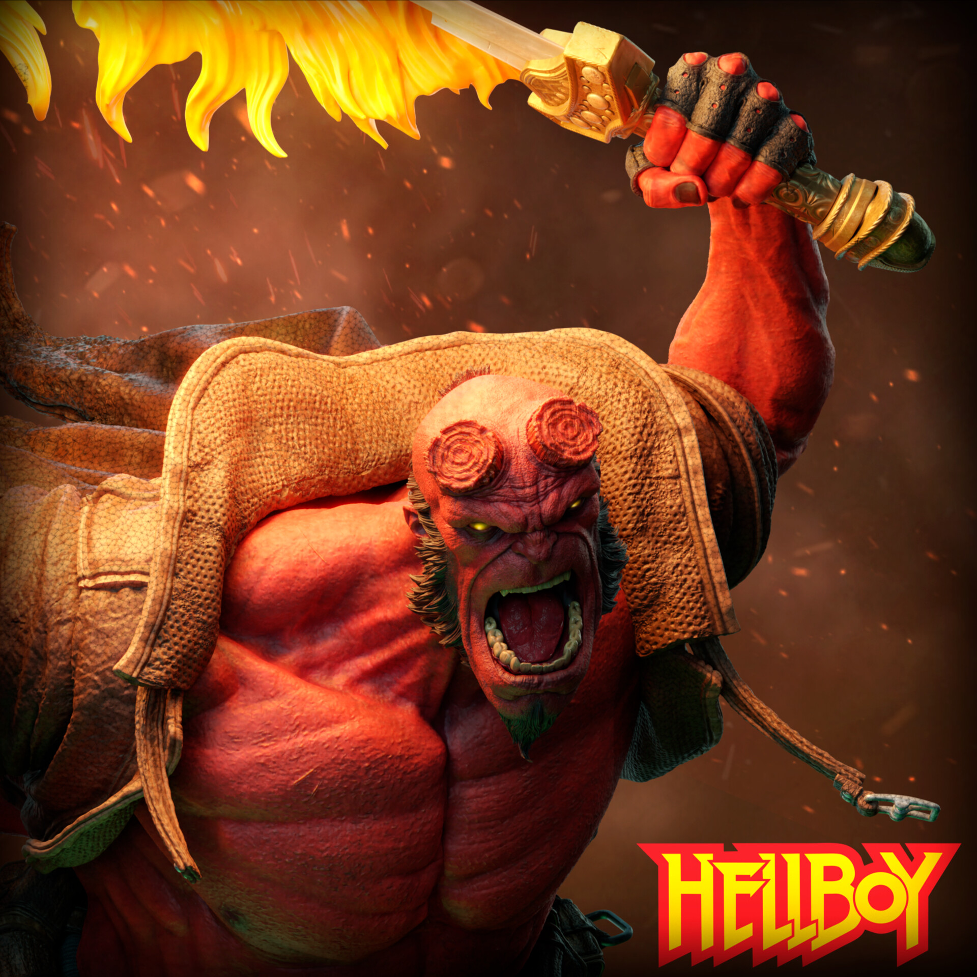 ArtStation - Hellboy