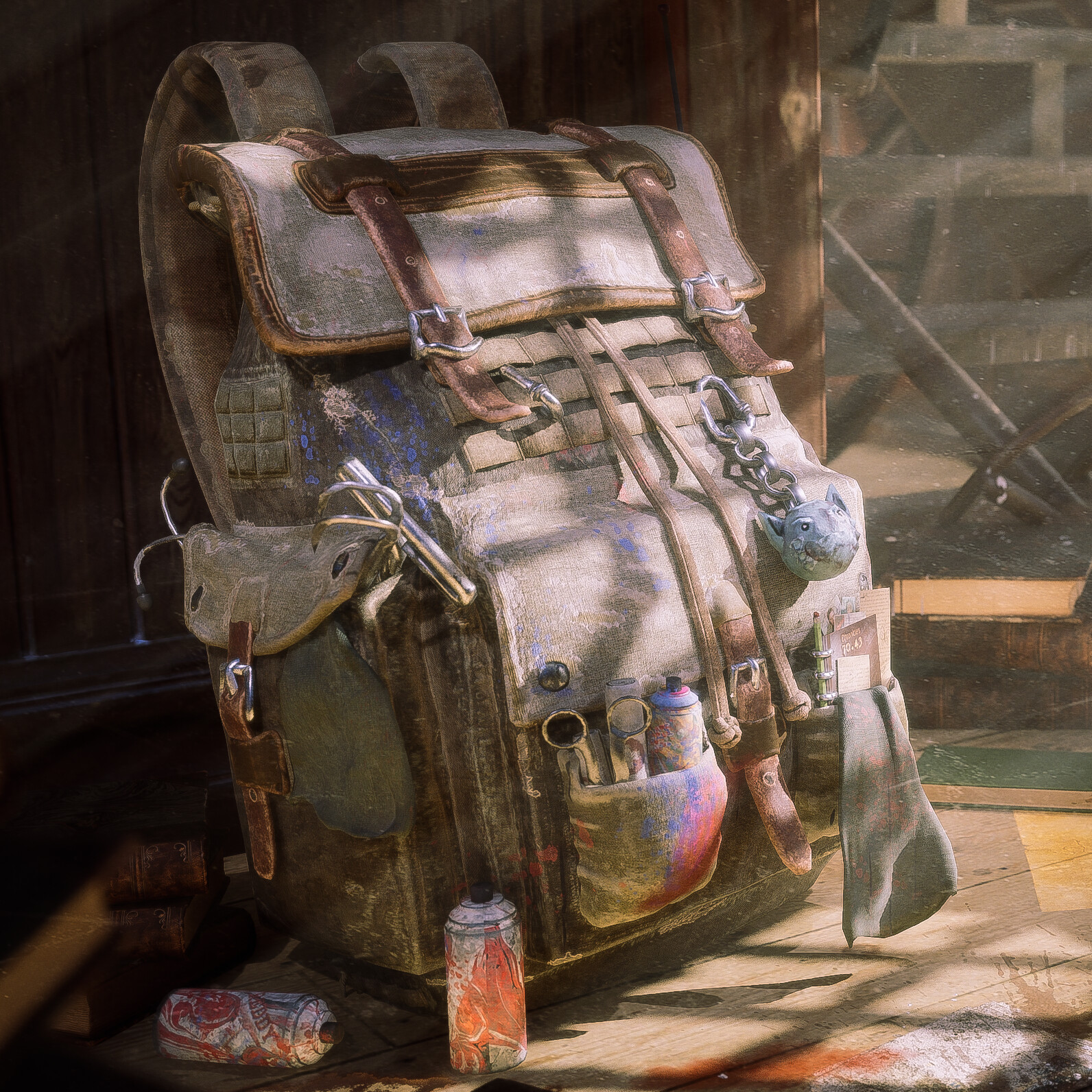ArtStation - Renewed Hope ( Old Backpack Game asset )