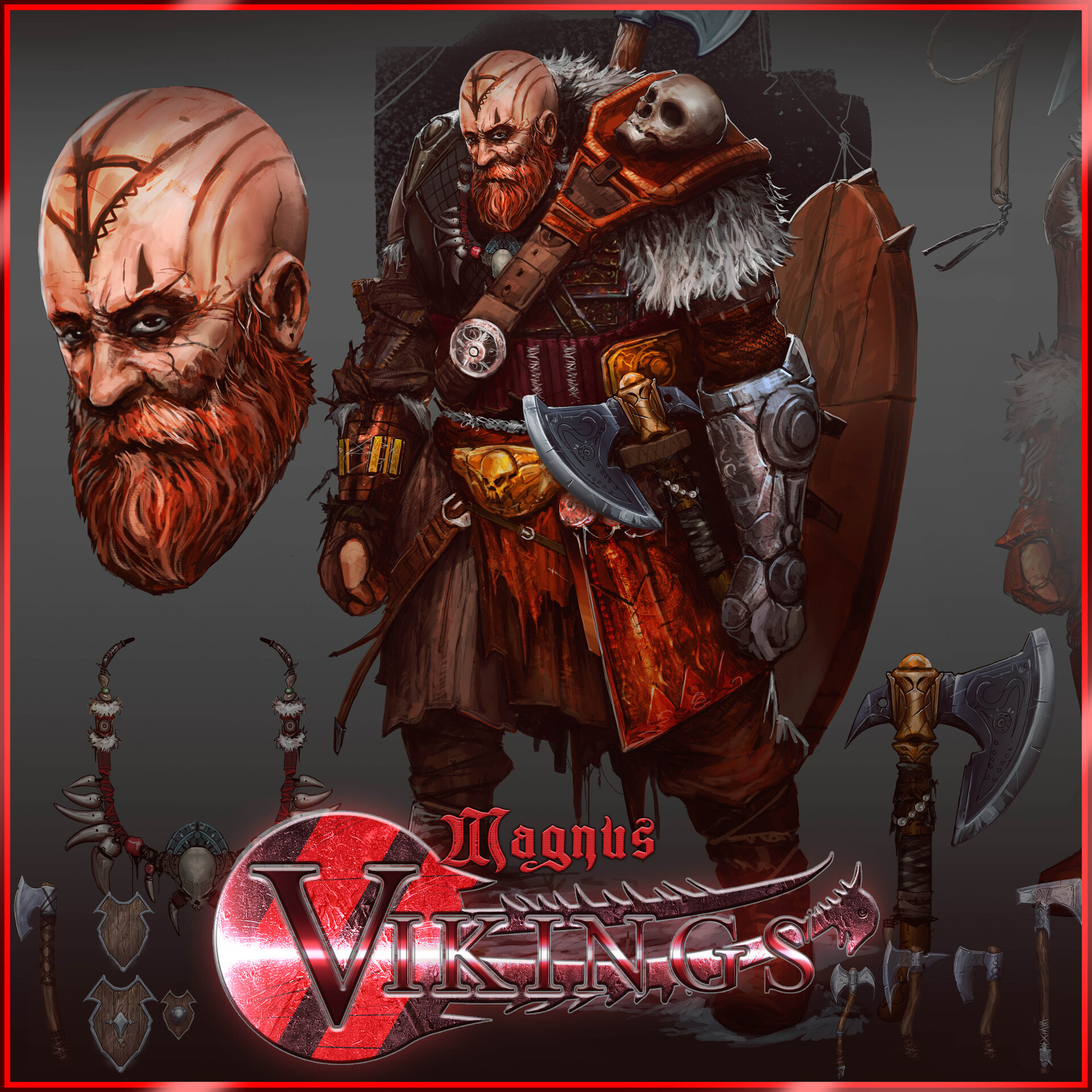 ArtStation - Magnus /Character design