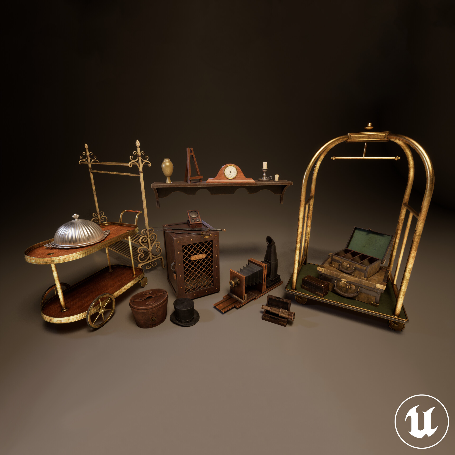 ArtStation - Antique Props