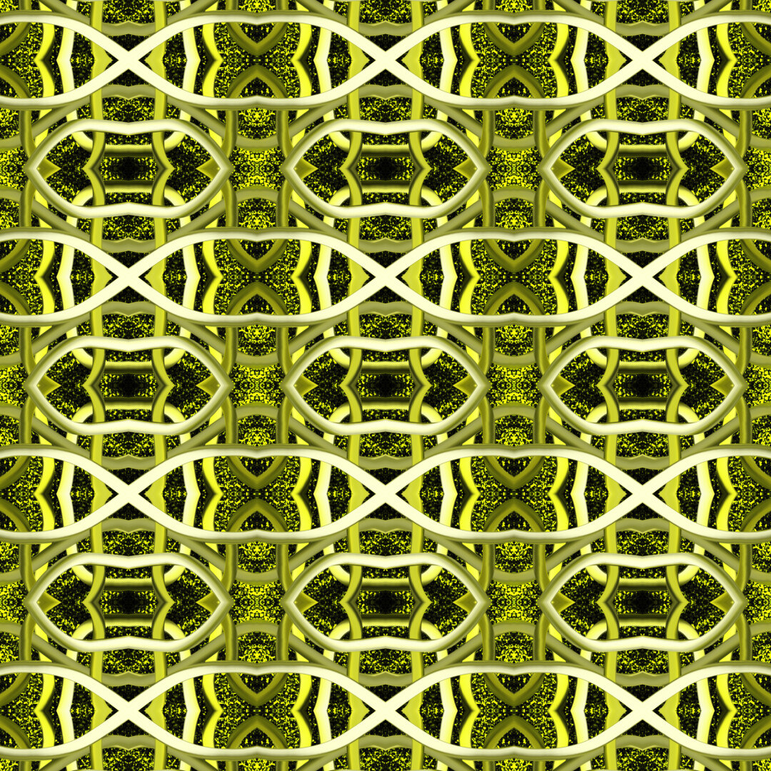 ArtStation - 3D Yellow Abstract Background