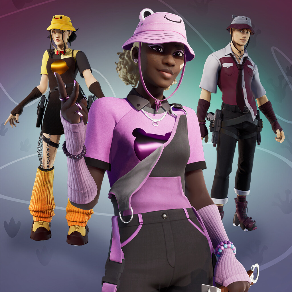 ArtStation - FORTNITE FAN DESIGNED | Bucket Buddies Bundle