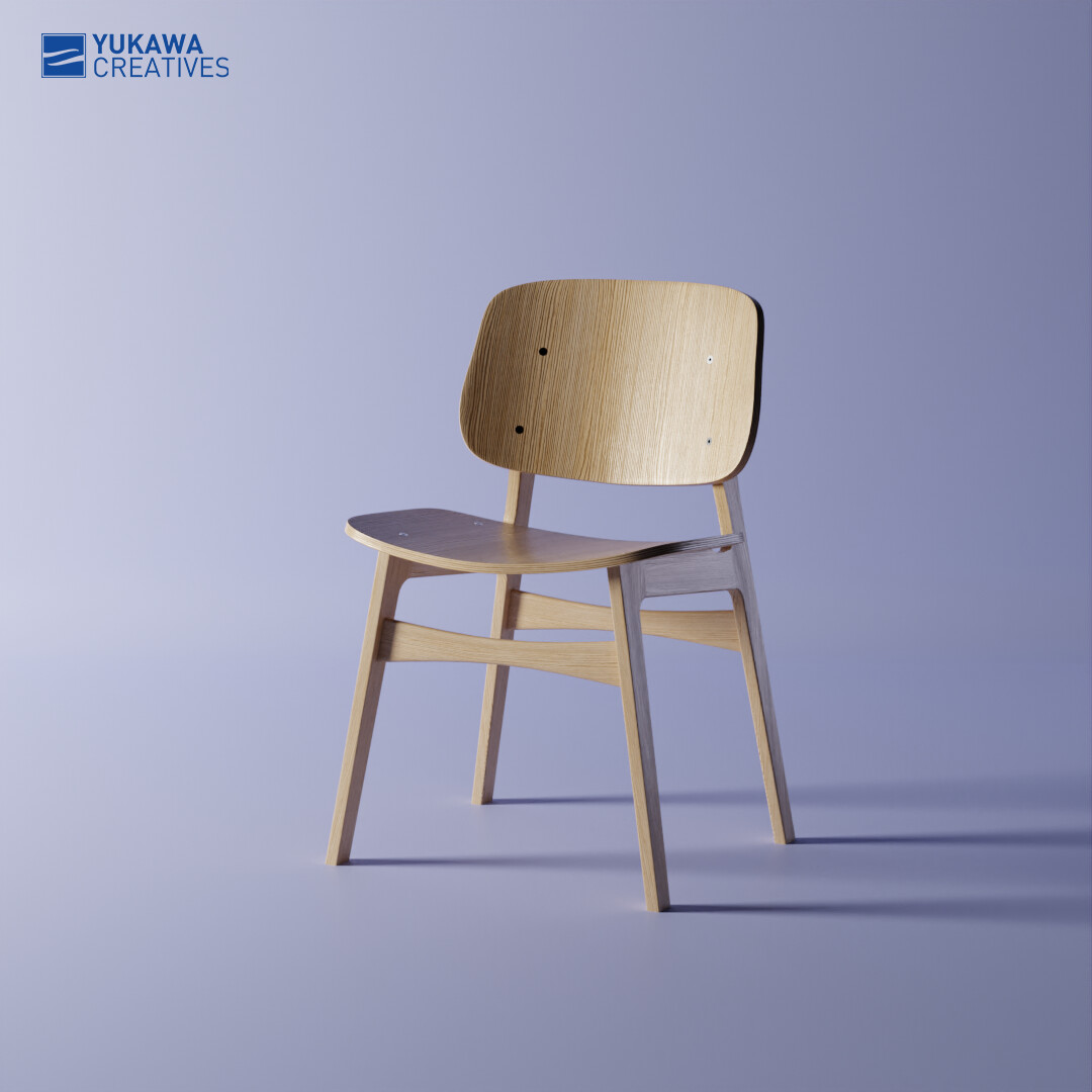 ArtStation - Soborg Chair Recreation Practice