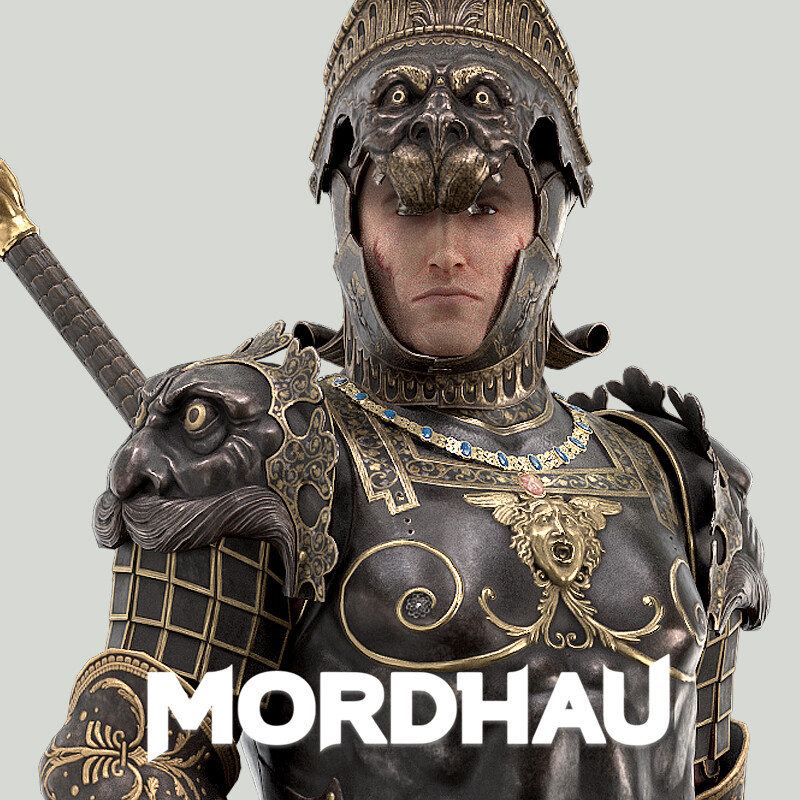 ArtStation - Roman Style Armor of Guidobalo II Della Rovere, Duke of ...