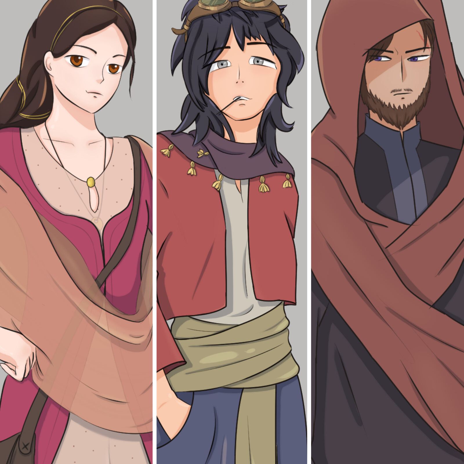 ArtStation - Crew of Explorers - Character Design