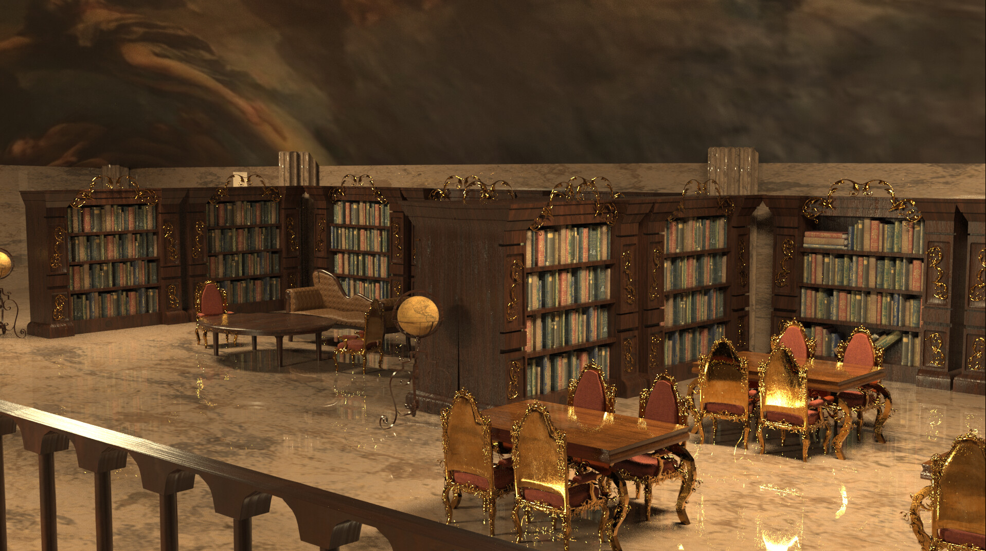 ArtStation - Grand library