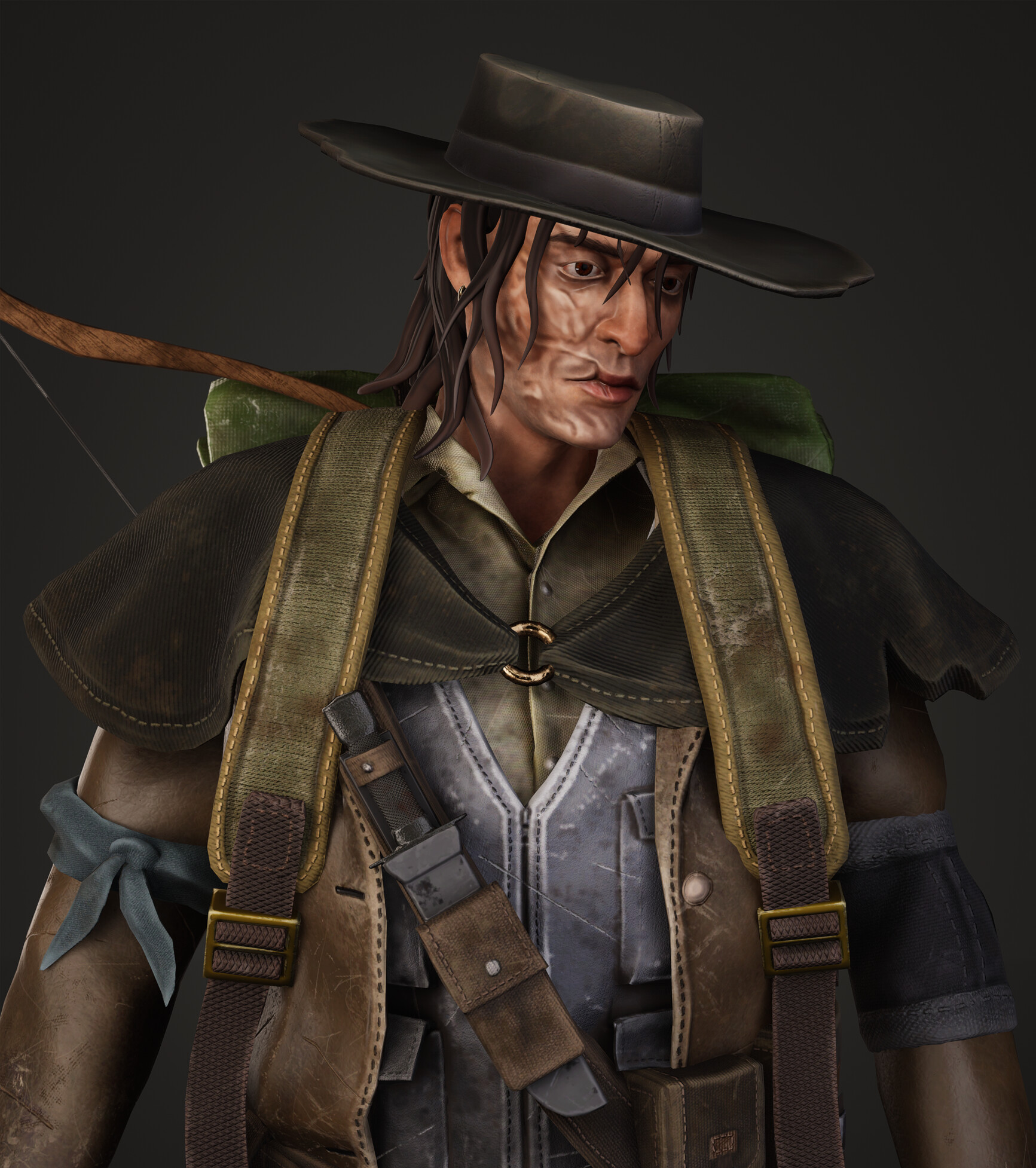 ArtStation - Post Apocalyptic Assassin