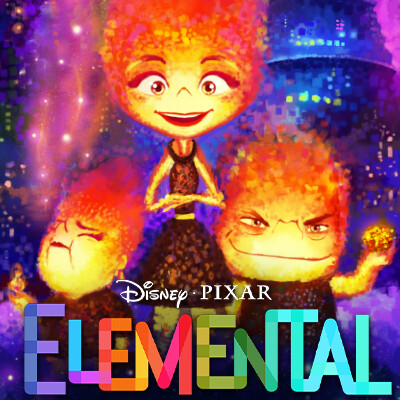 ArtStation - Pixar's Elemental