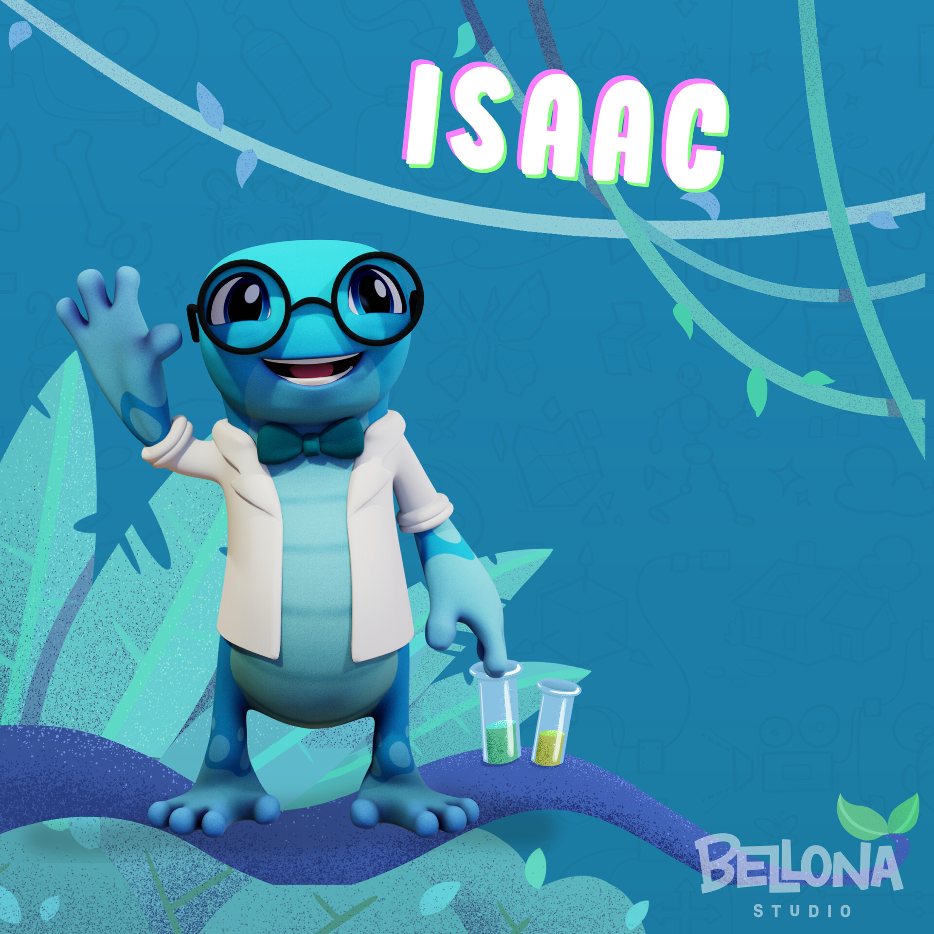 ArtStation - 3D Character - Isaac