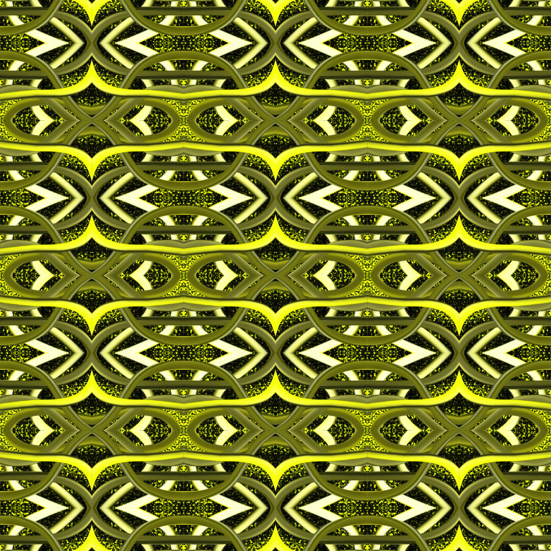 ArtStation - 3D Yellow Abstract Background