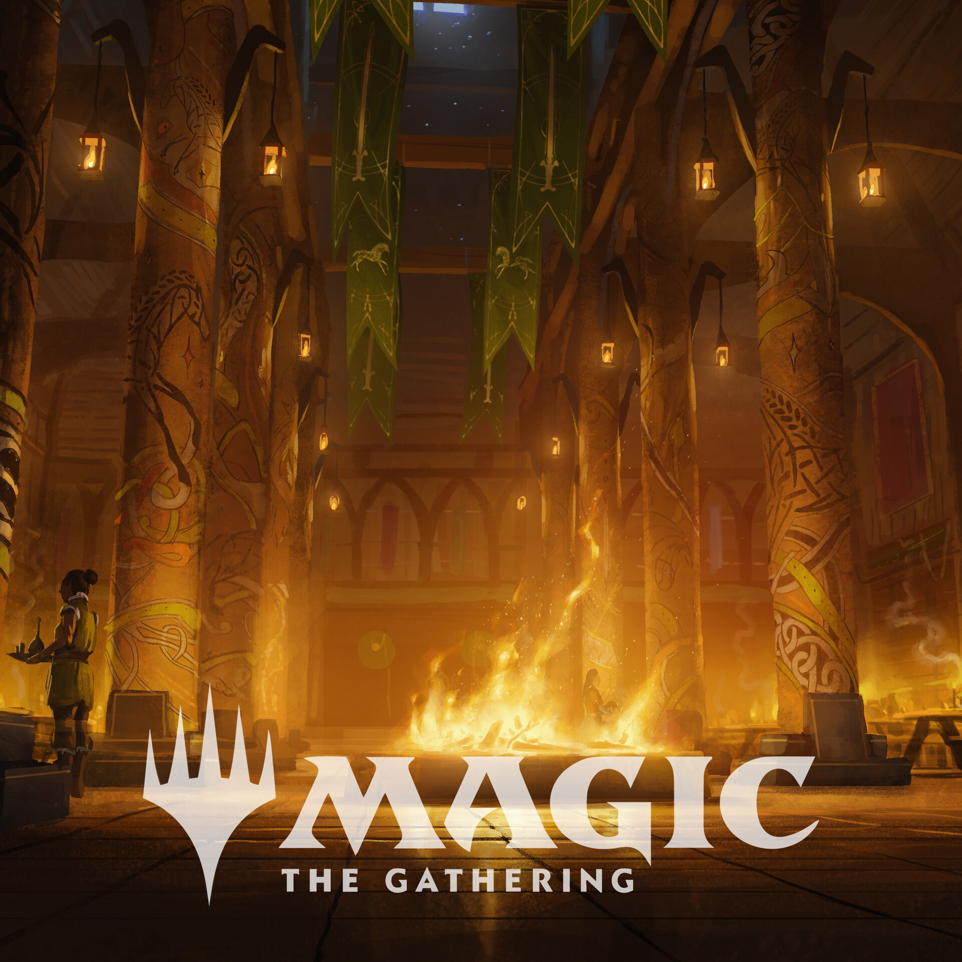 ArtStation - Meduseld, Golden Hall of Edoras - MTG / The Lord of the ...