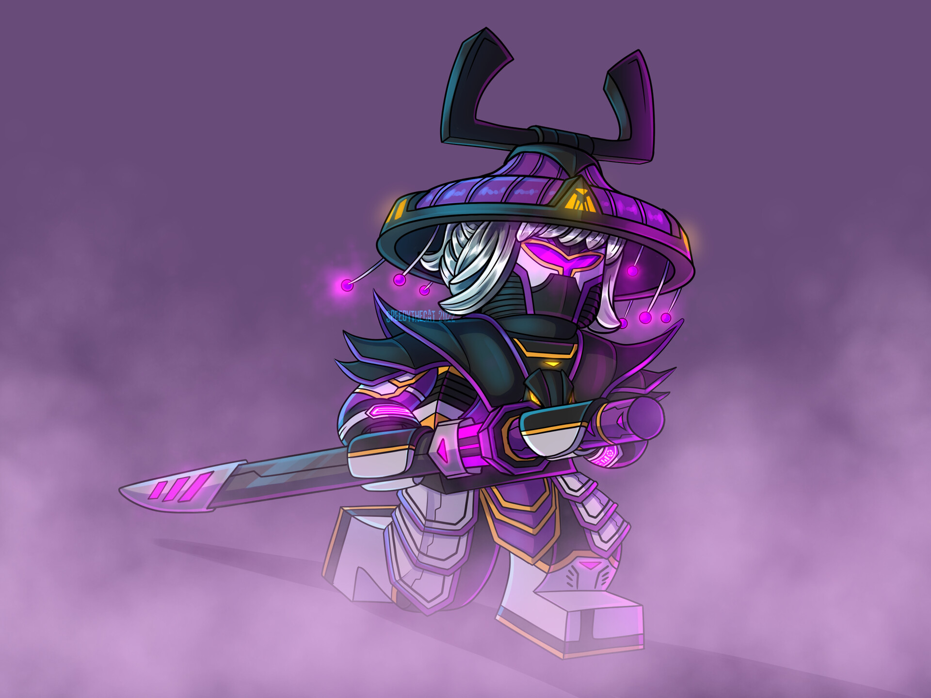 ArtStation - Shattered: Samurai X Design