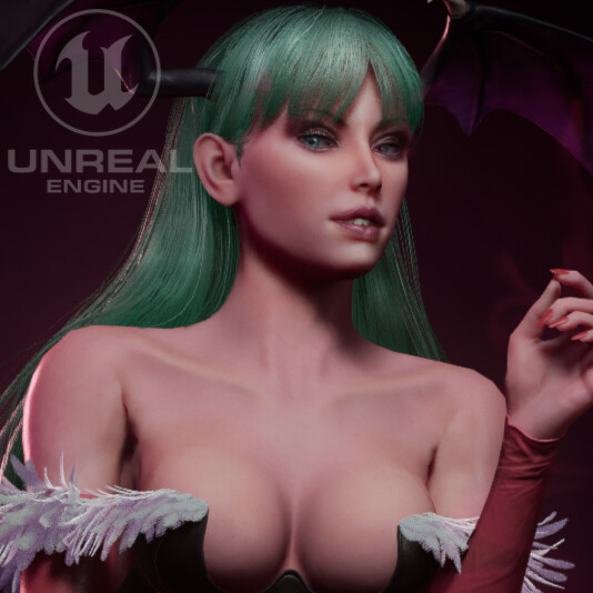 ArtStation - Morrigan Aensland - Darkstalkers fanart