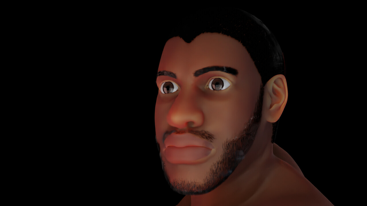 ArtStation - Boxing Video Game Project (CHARACTERS) - Fighter_2