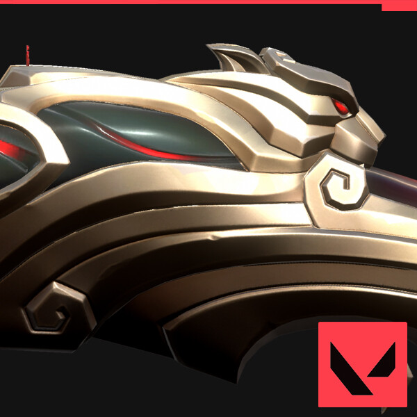 ArtStation - Valorant Tigris Shorty 3D work