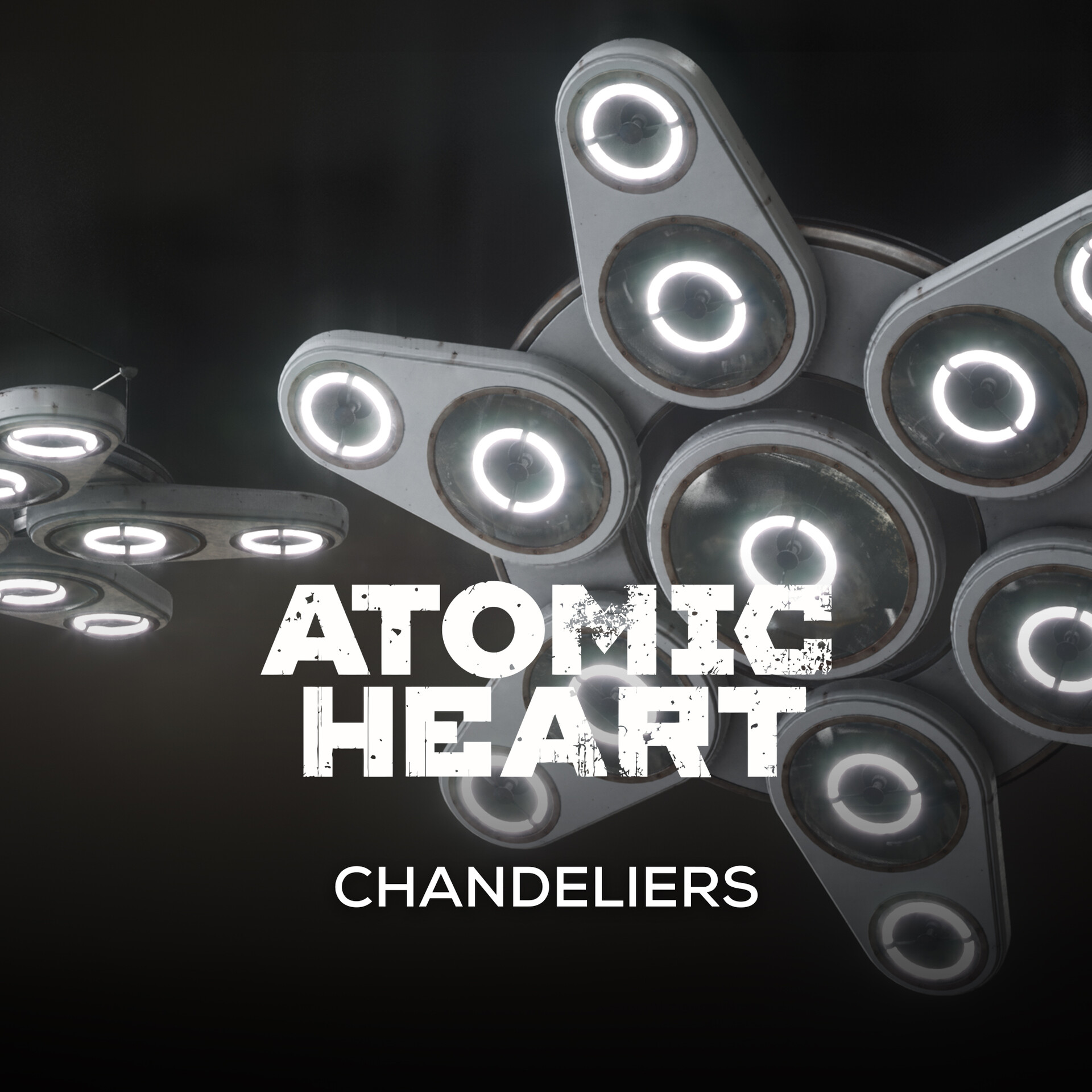 ArtStation - Atomic Heart – Chandeliers | 3D Props Game Art