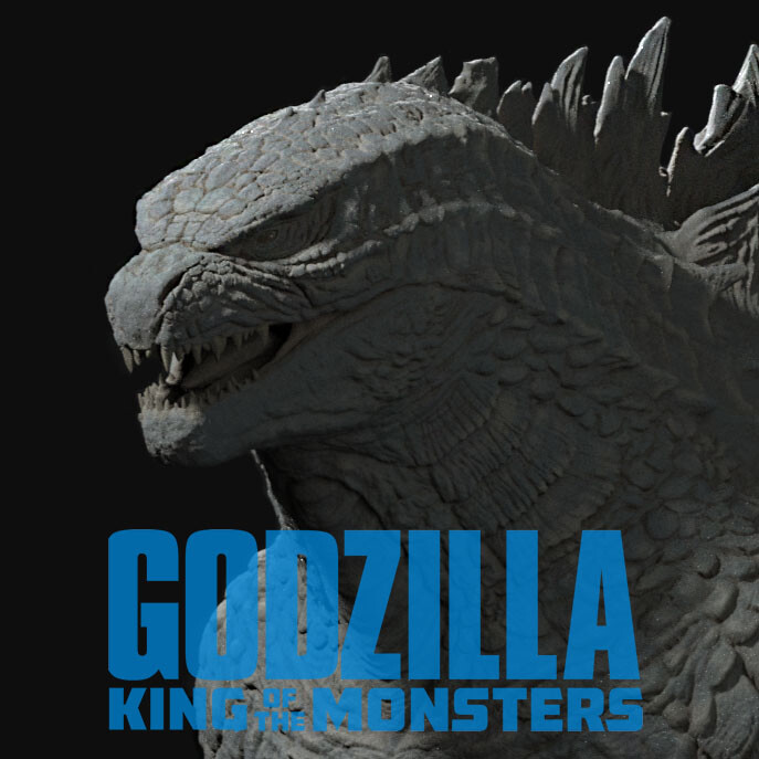 ArtStation - Godzilla King of Monsters Bust