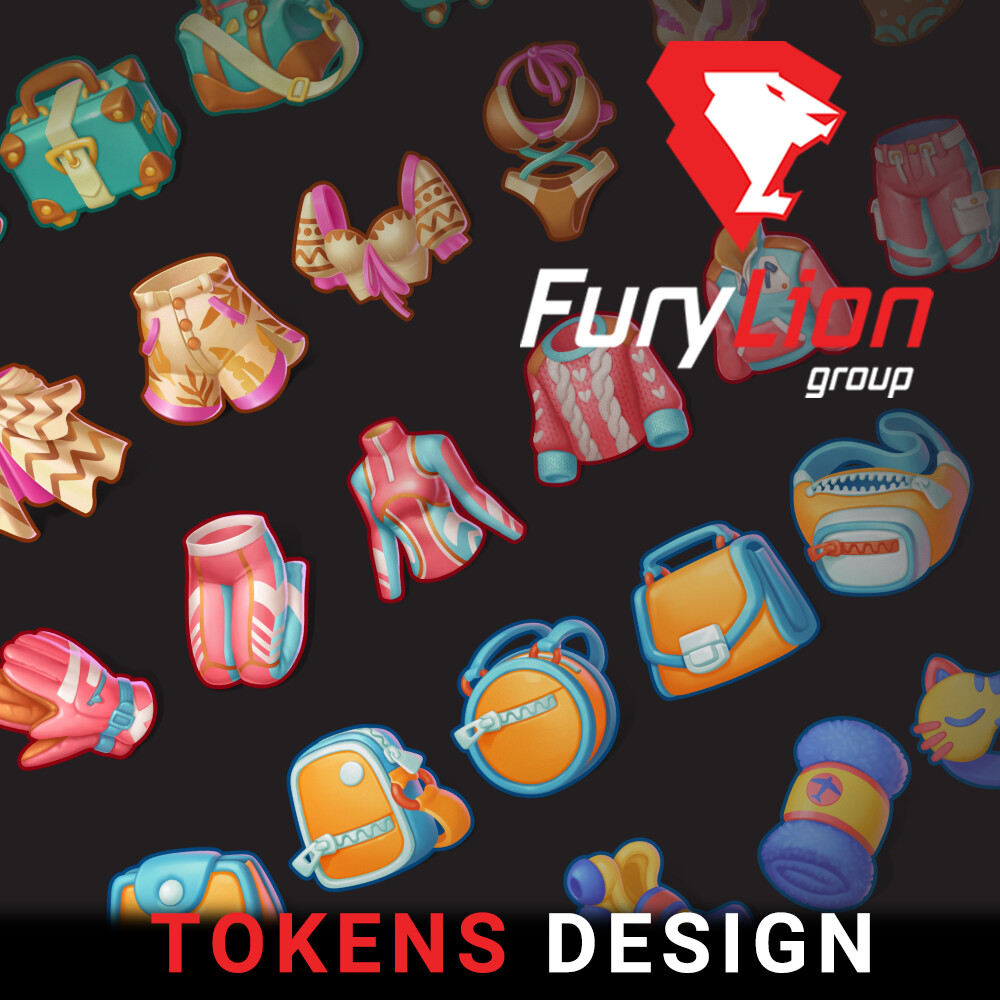 ArtStation - Tokens design for Jess' Stories