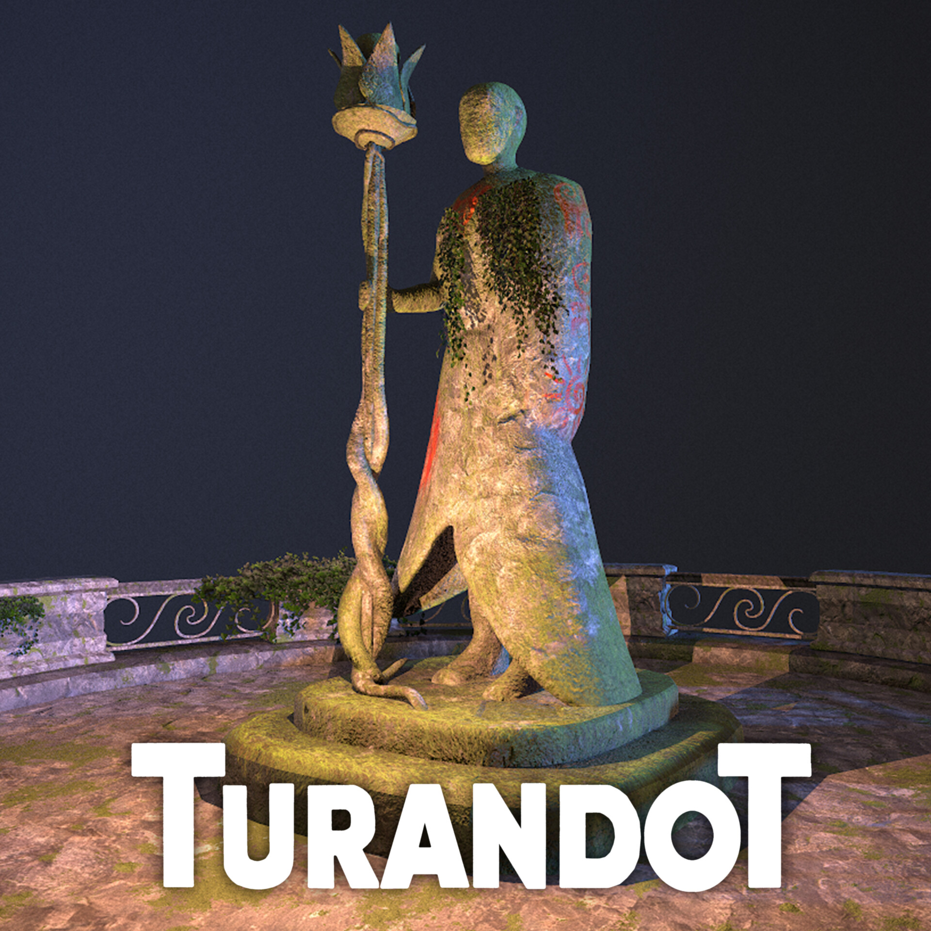 ArtStation - Turandot Statue