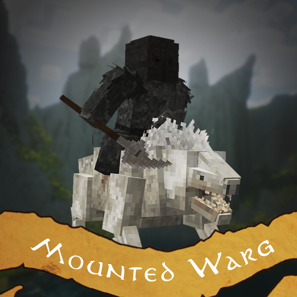 ArtStation - Mounted Warg