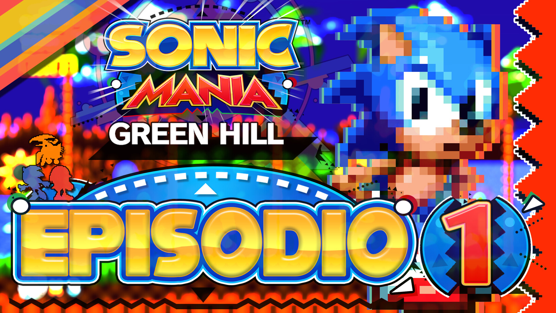 ArtStation - SONIC MANIA THUMBNAILS