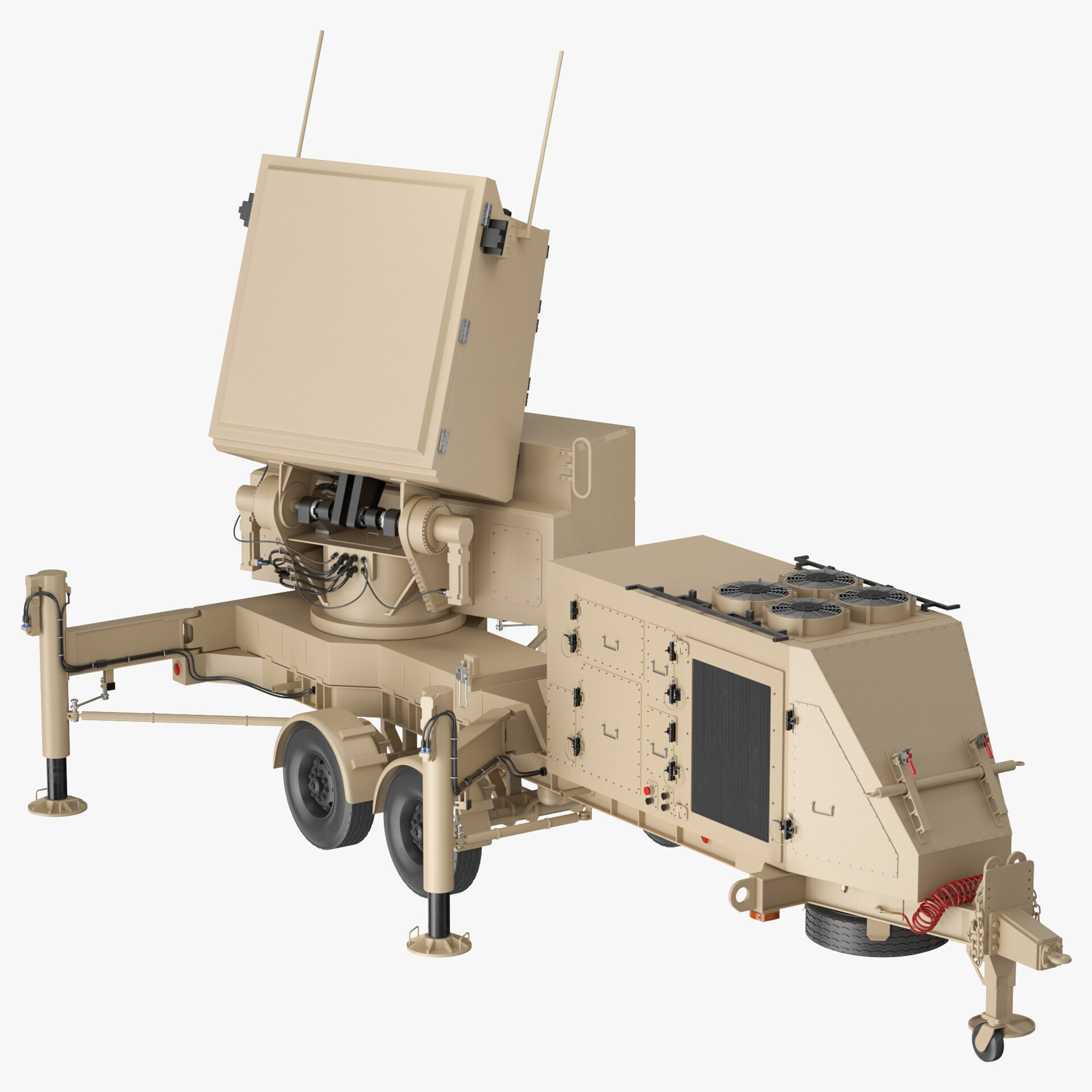 ArtStation - Raytheon GhostEye MR - advanced medium-range radar for NASAMS