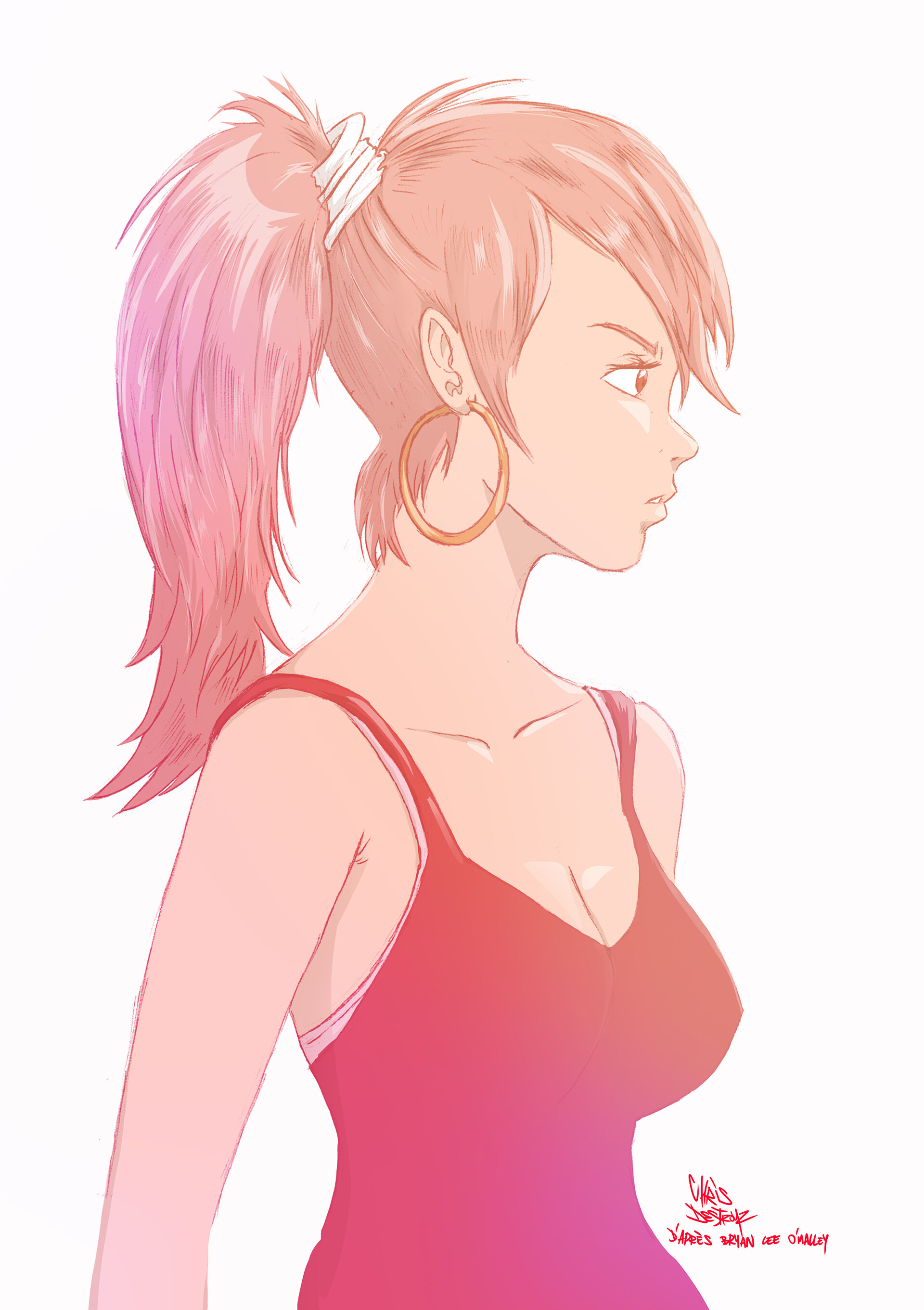 ArtStation - Envy Adams - Scott Pilgrim and the Infinite Sadness