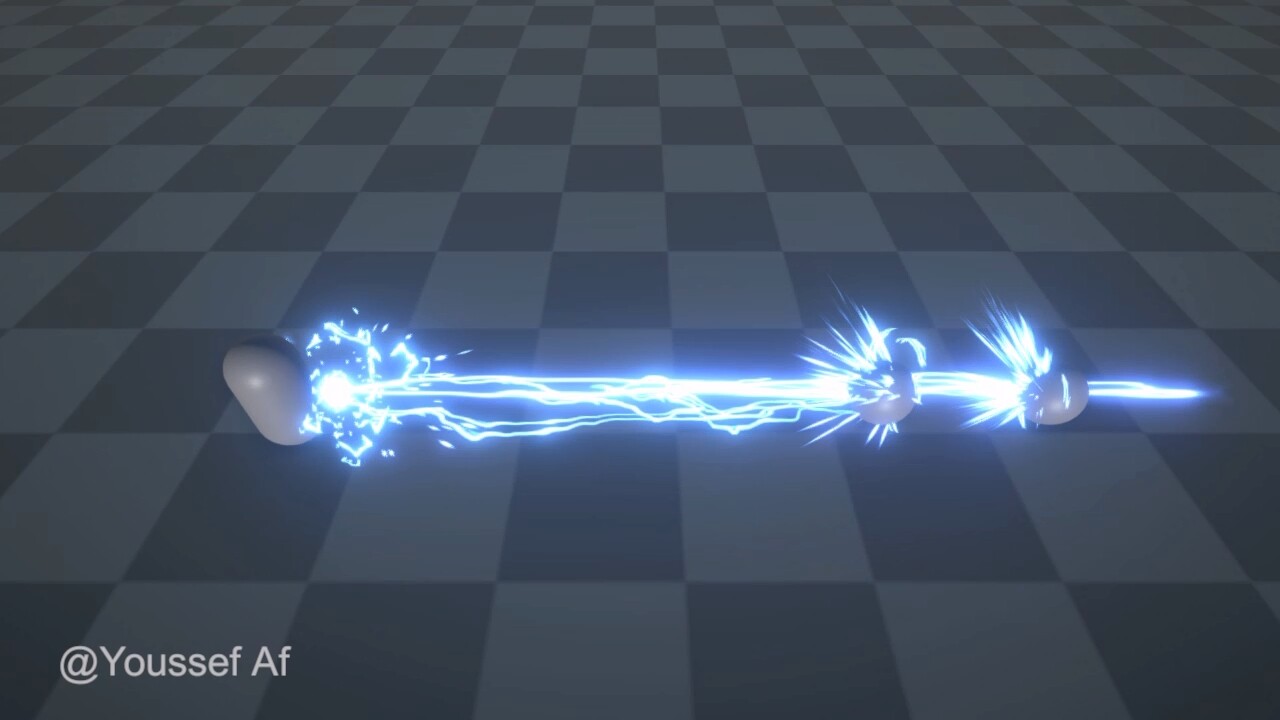 ArtStation - Lightning Beam - Unity VFX