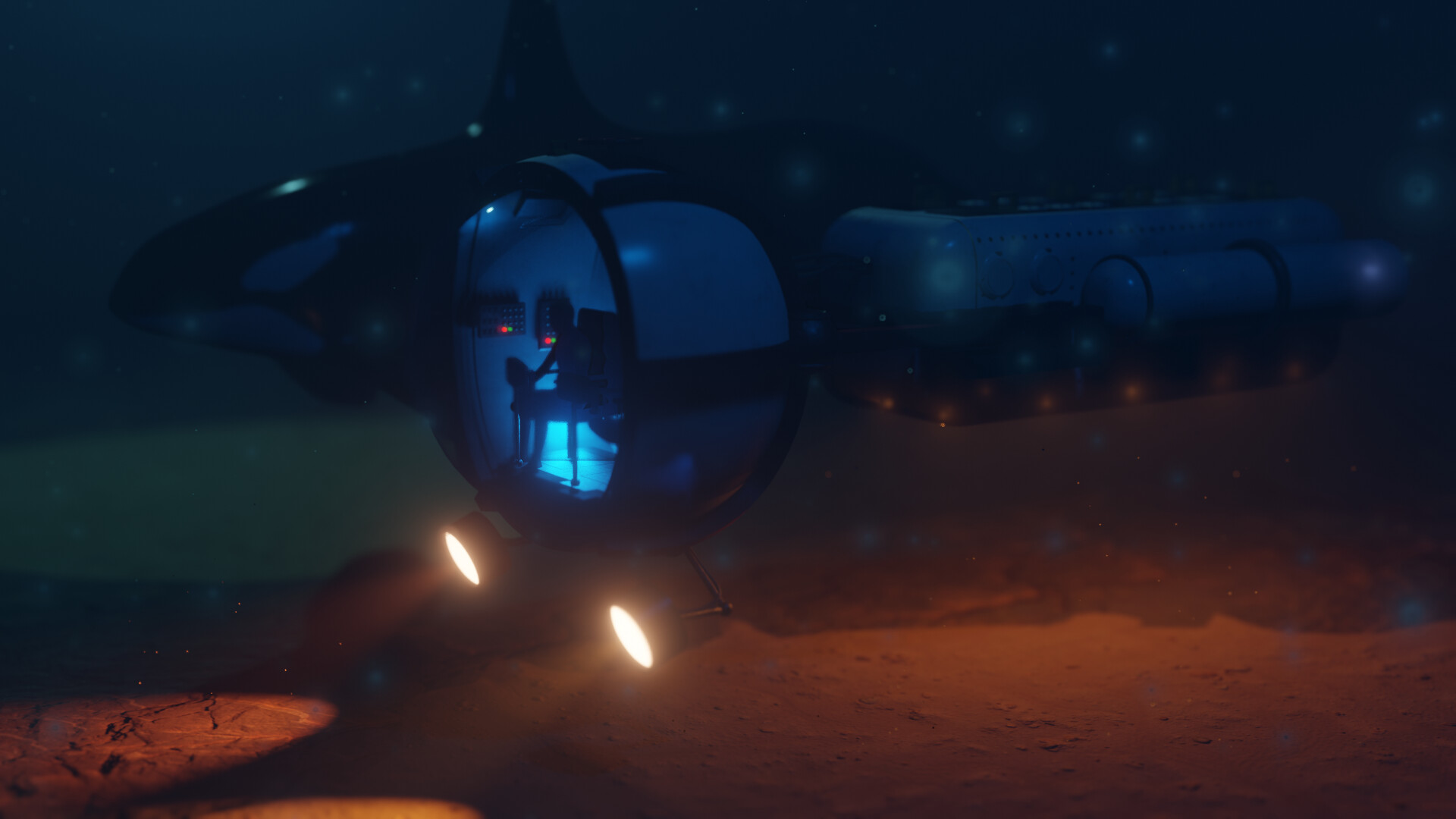 ArtStation - Deep sea dive