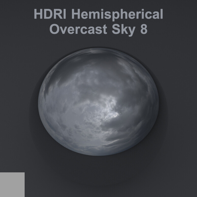 ArtStation - HDRI Hemispherical Overcast Sky 8