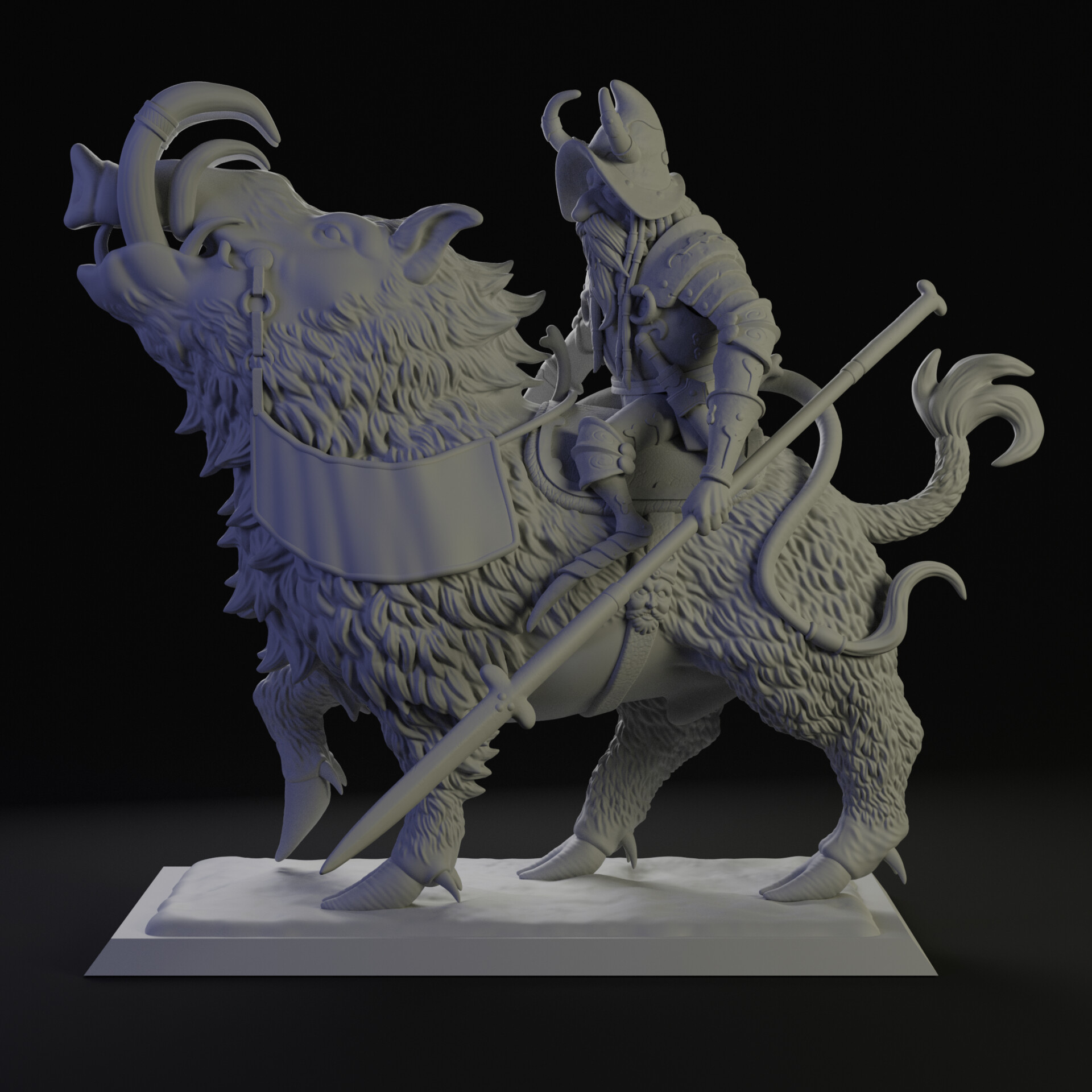 ArtStation - Wild Boar Knight