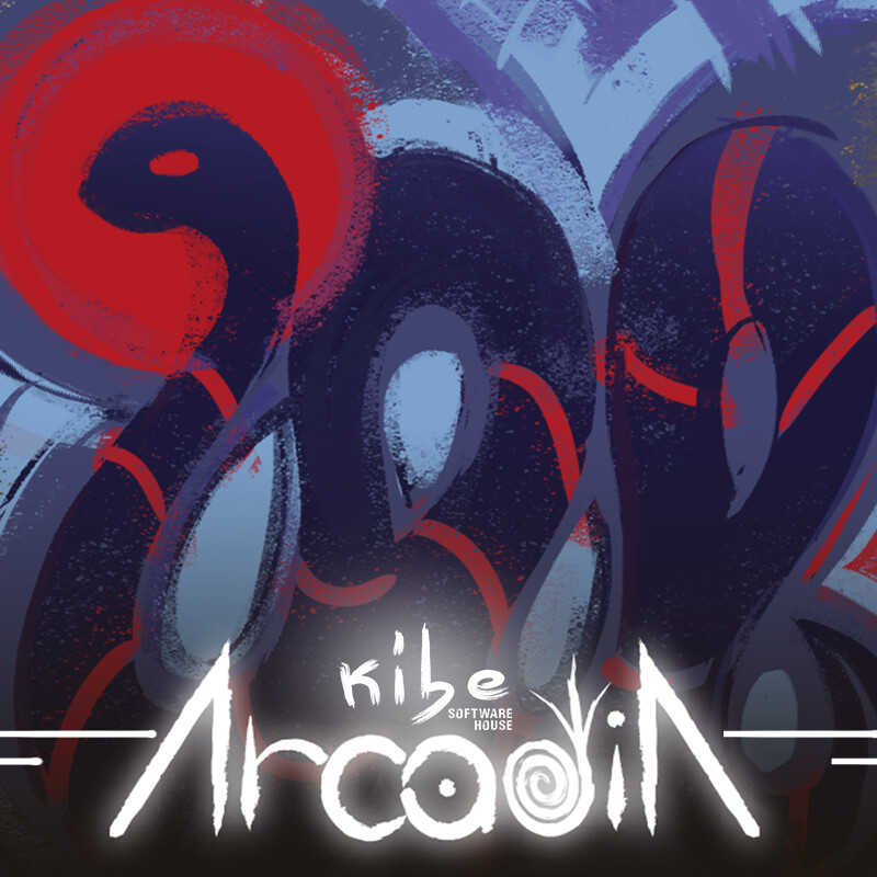 ArtStation - Arcadia - The Graffiti Environment concept art 2 - Kibe Software House