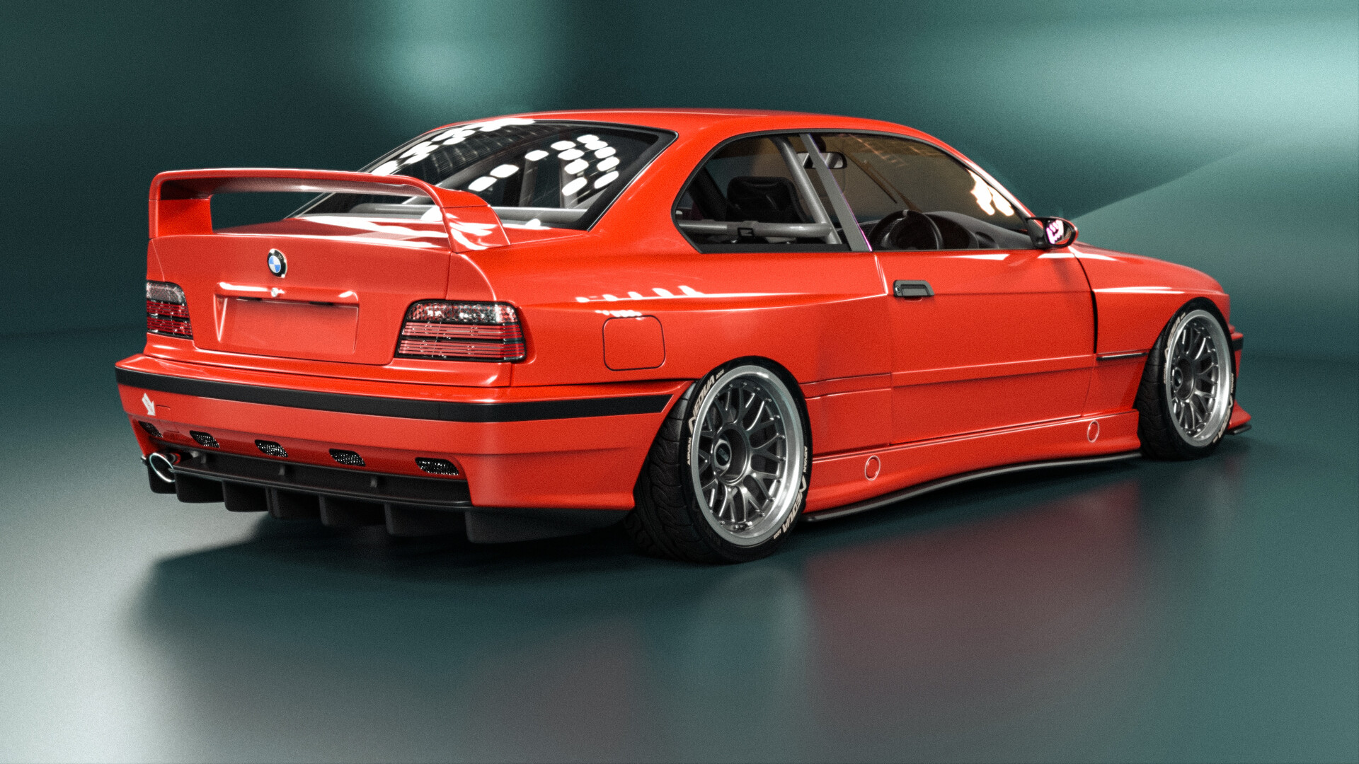 ArtStation - E36 M3 "Sport Evo"