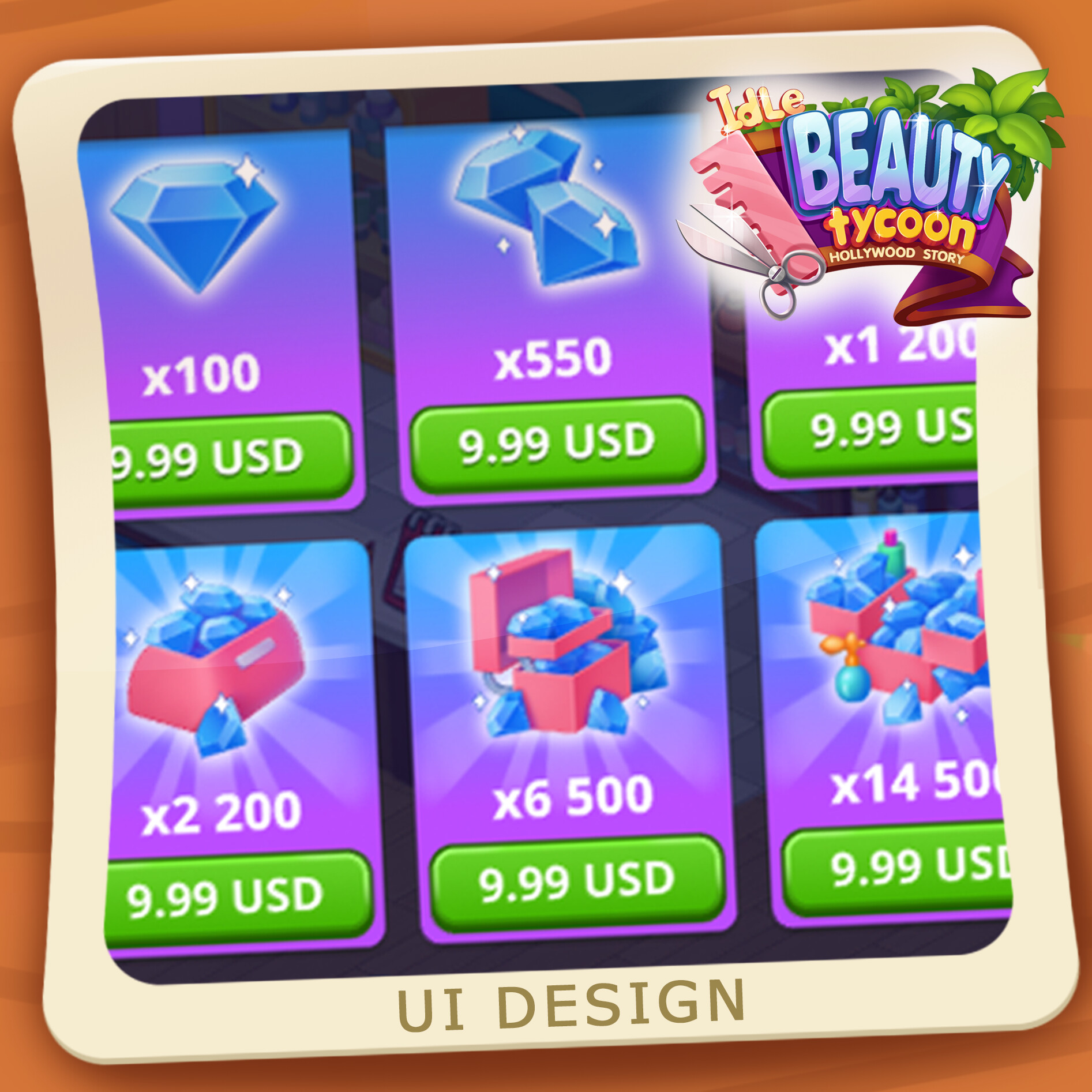 ArtStation - UI / interface design