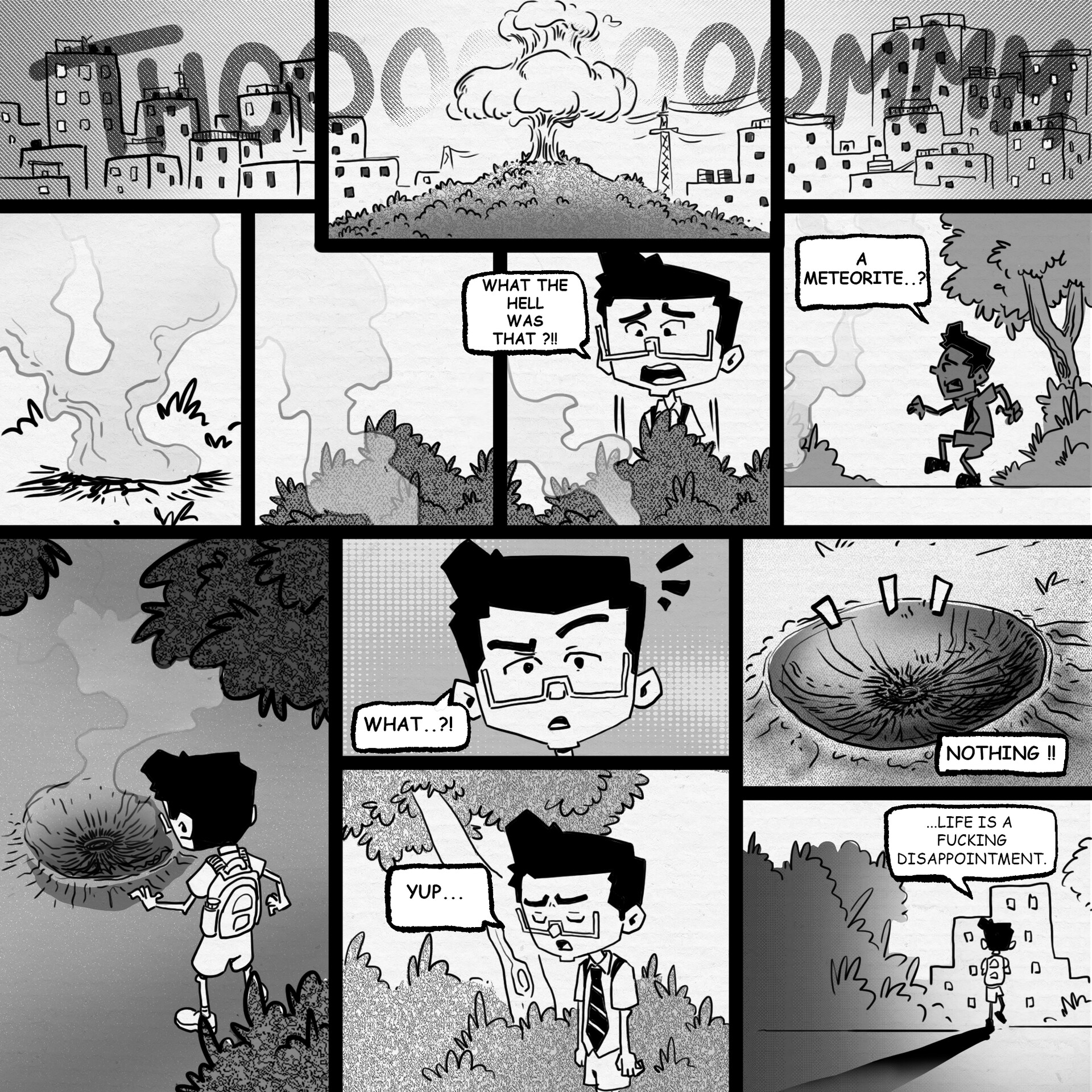 ArtStation - COMIC - Alien Hand