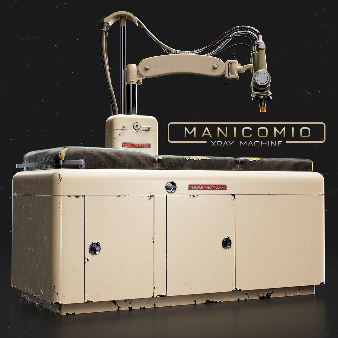 ArtStation - Vintage X-ray Machine NR2