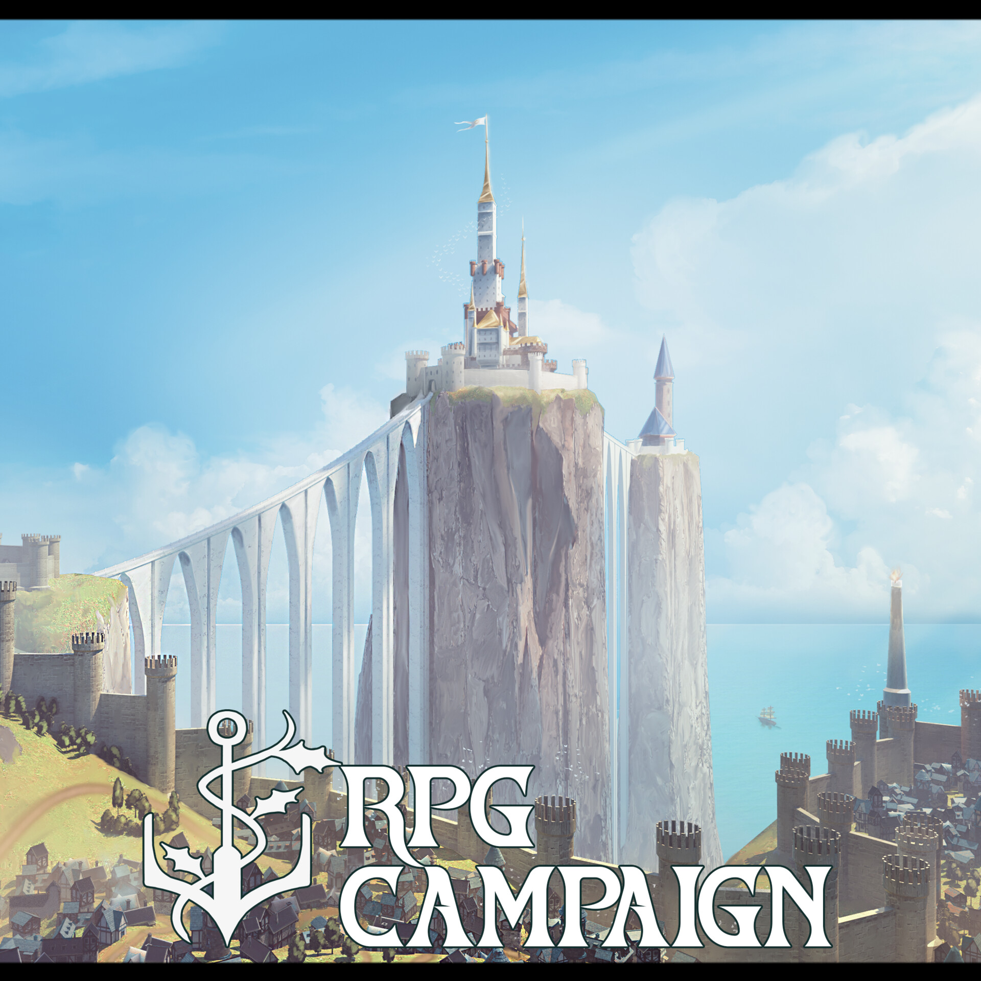 ArtStation - Goldharbour, the Eastern Promise - Fantasy City