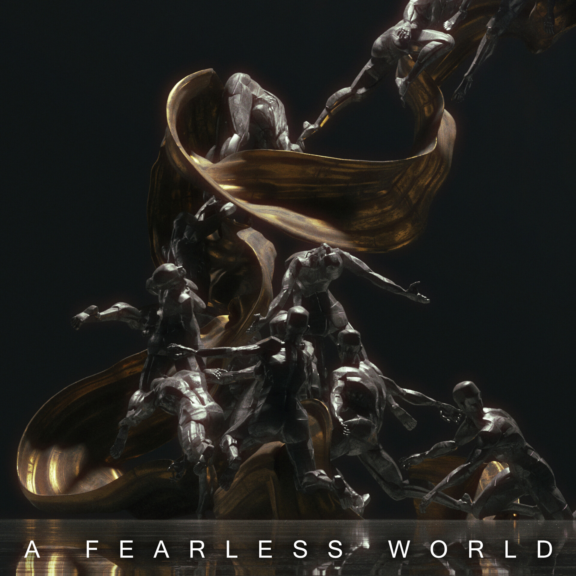 ArtStation - Reaching to the Highest God - Concept Scuplture