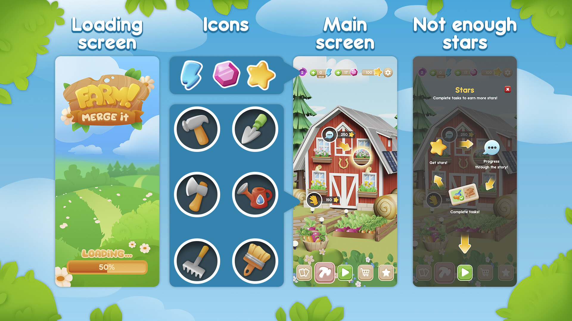 ArtStation - Farm! Merge it