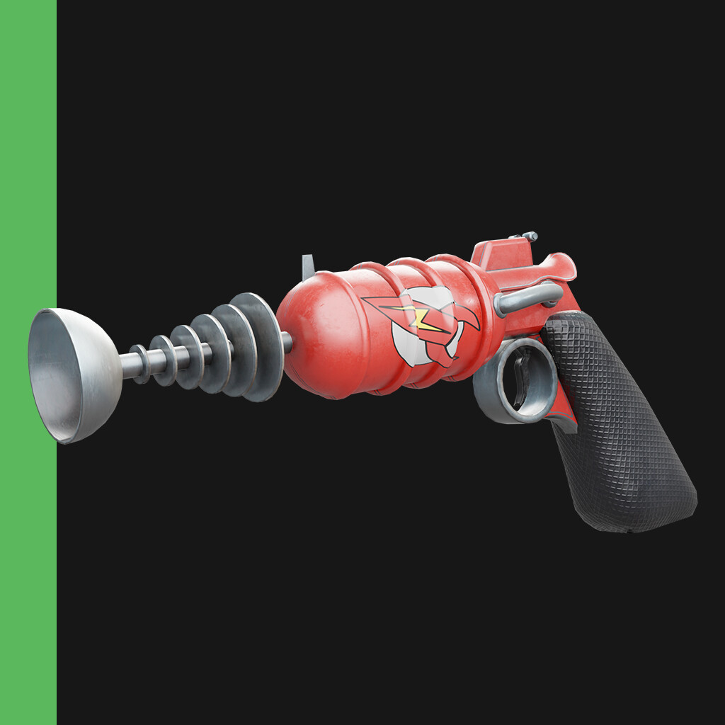 ArtStation - Stylized - Blaster