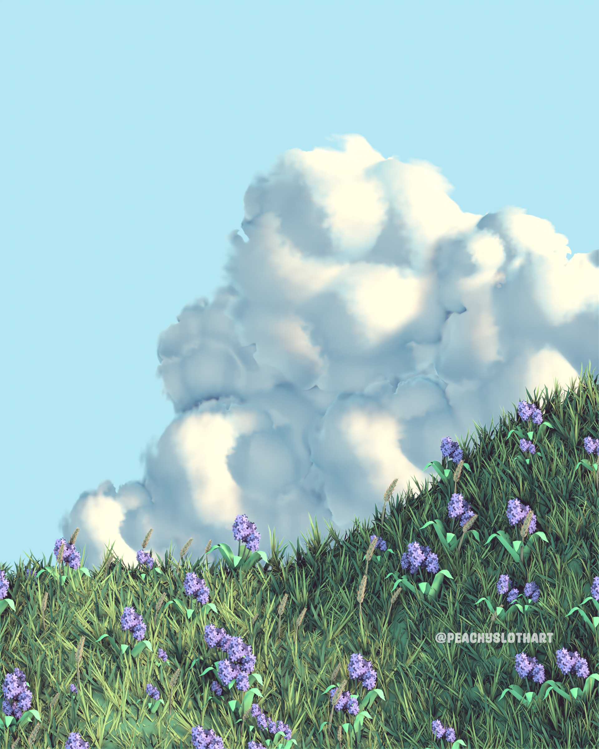 ArtStation - Fields of Purple