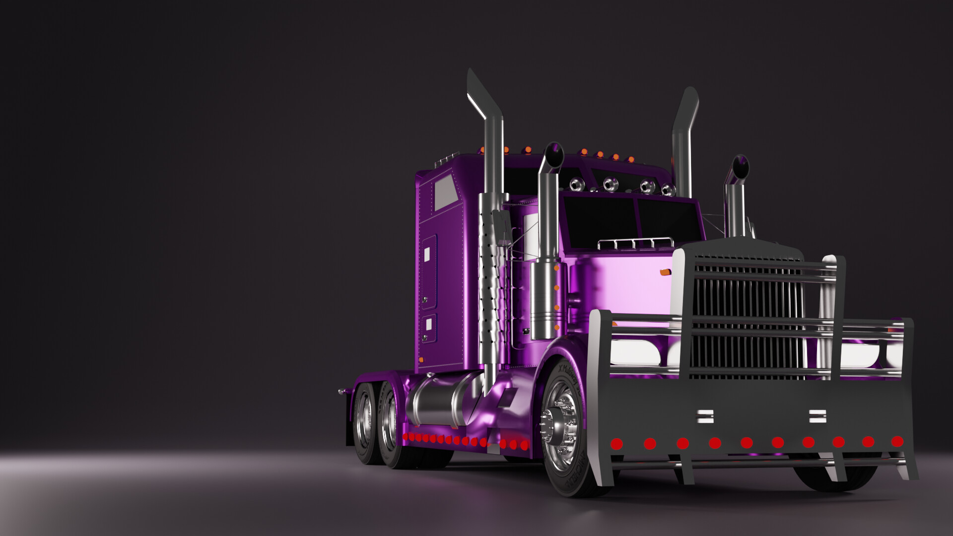 ArtStation - Kenworth W900